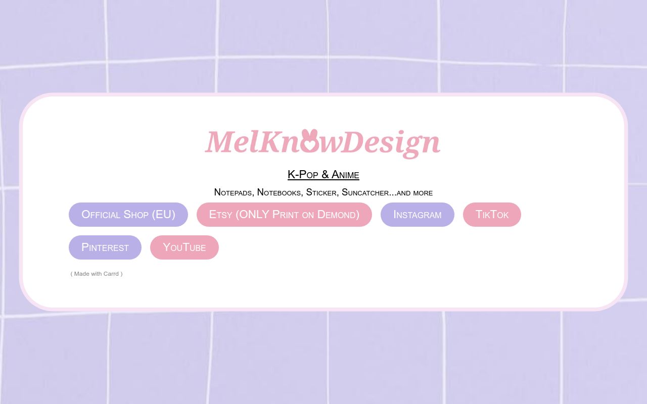 MelKnowDesign Links